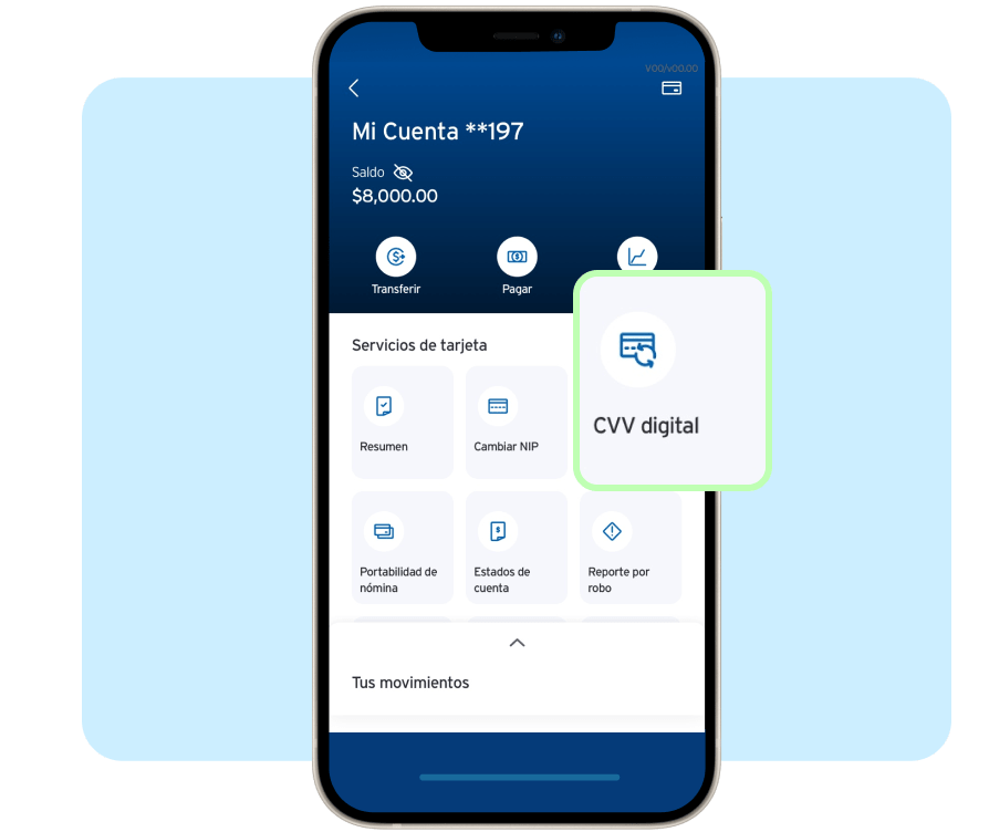 Genera tu CVV Digital | Banamex